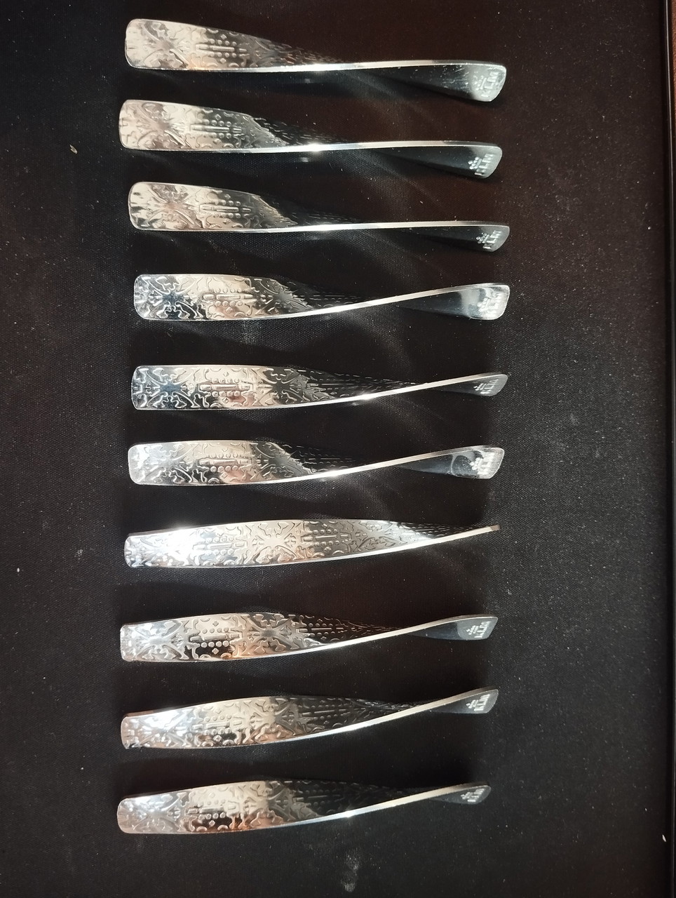 10x KLM Marcel Wanders turbine fan-shaped spoons | €25 | Whoppah