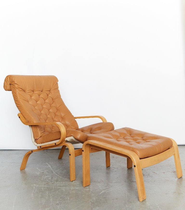 Butaca y puf Nobuo Nakamura 'Poem' para IKEA, 1977 | €790 | Whoppah