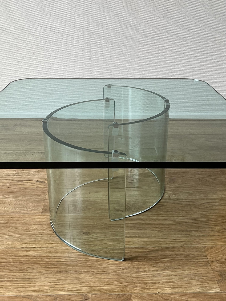Vintage Glazen Salontafel Door Pierangelo Galloti Voor Galloti En ...