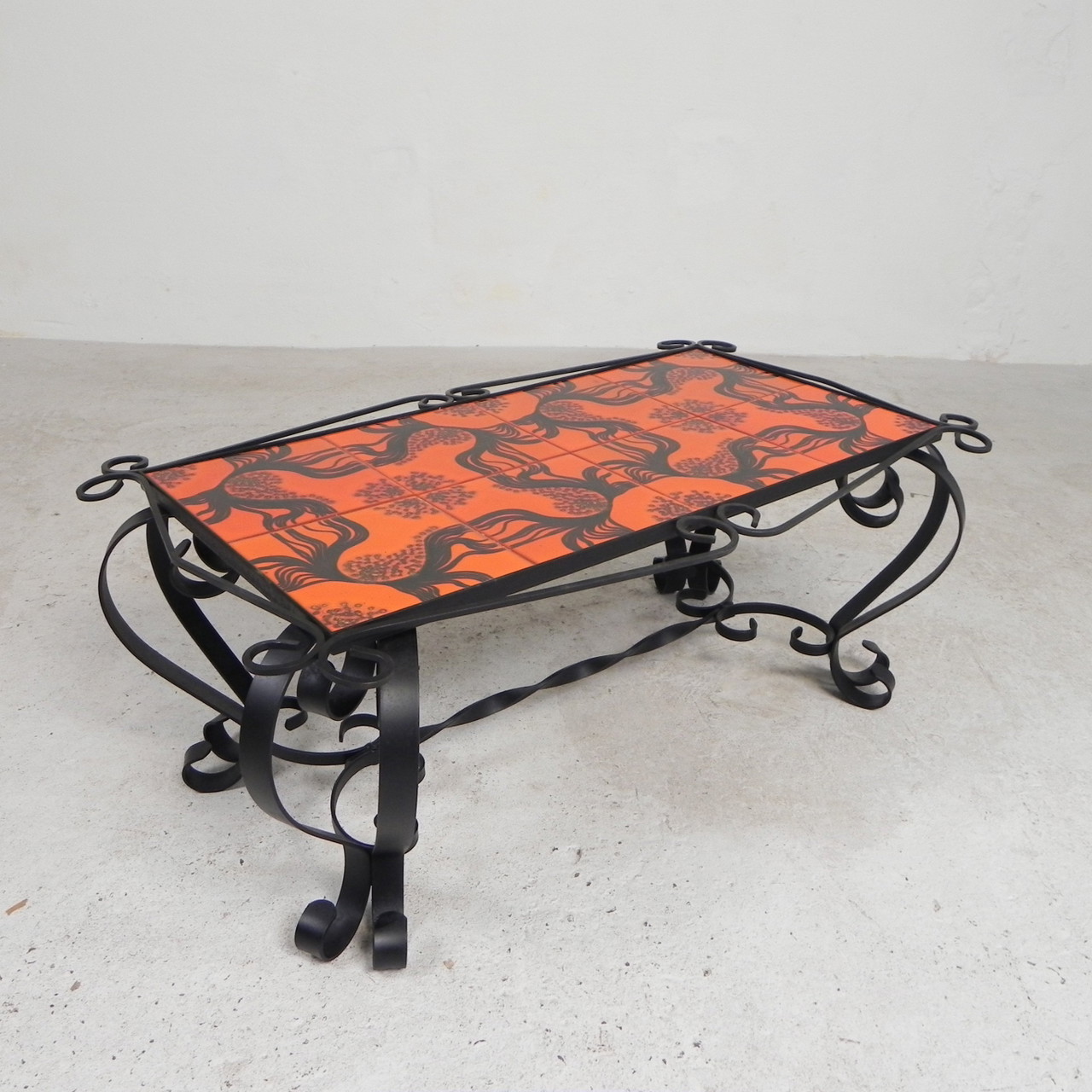 Vintage Tile Table, Coffee Table With 8 Tiles, 1960s | €250 | Whoppah