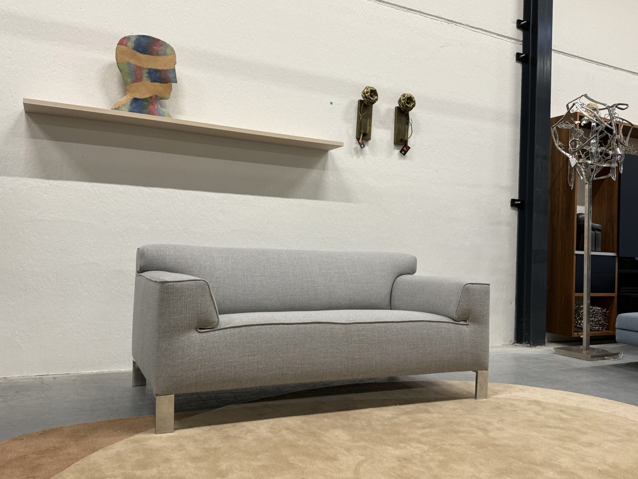 Pode Edit Sofa 2.5 Seater Gray Fabric | €1,650 | Whoppah