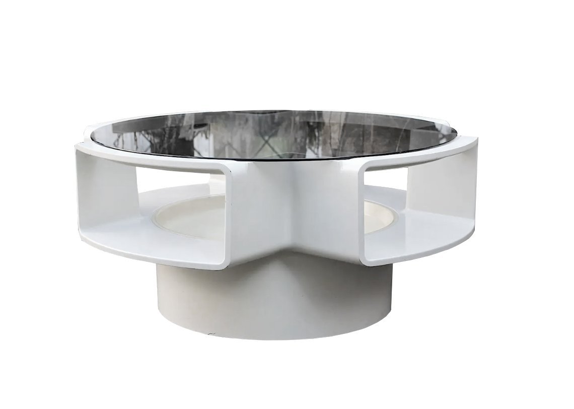 Vintage Ufo Coffee Table - Jean Maneval - Space Age - 1970 | €2,900 ...