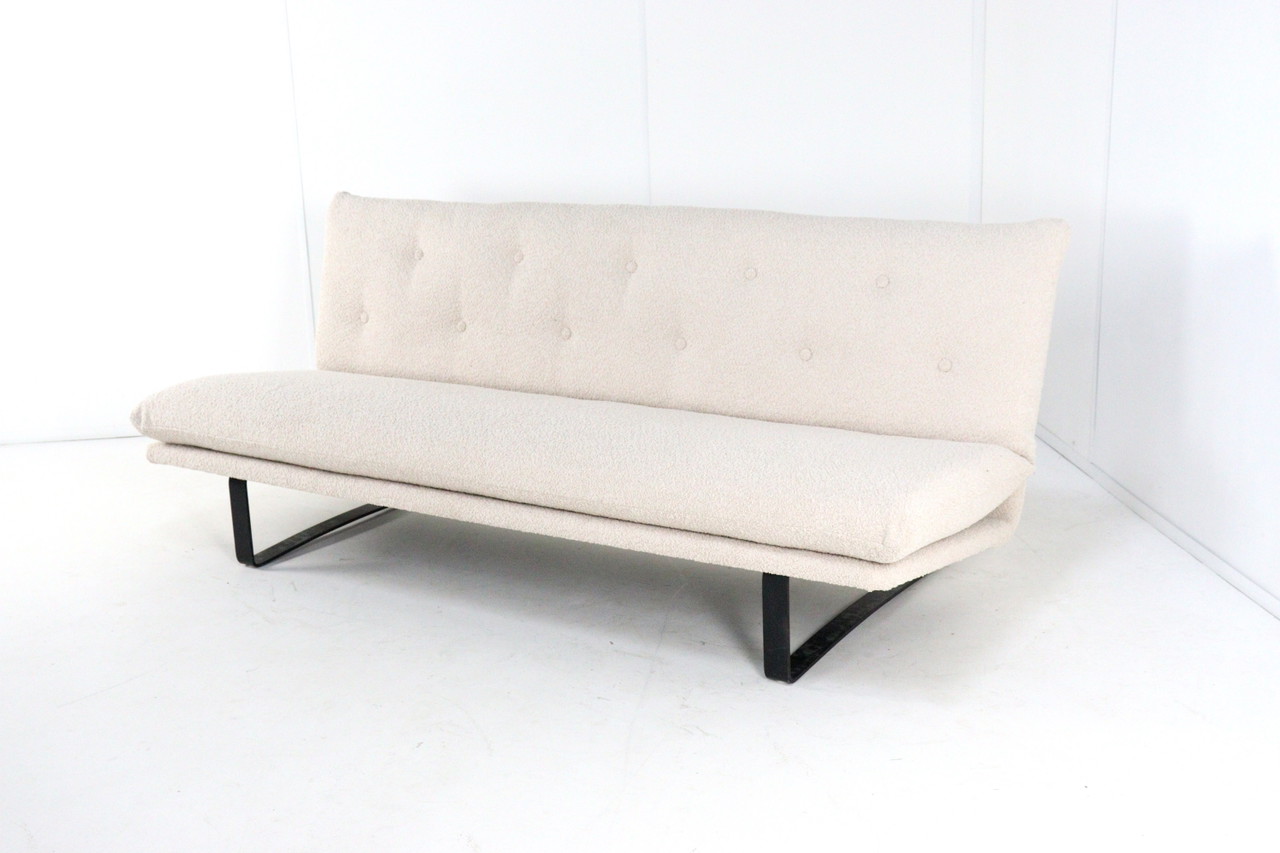Kho Liang Ie voor Artifort 3 persoons bank C684 new upholstery vintage ...