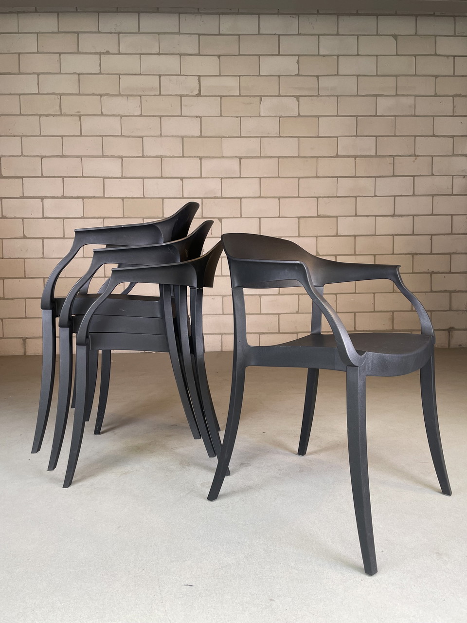 4X Green Strass Stacking Chair/Garden Chair | €550 | Whoppah