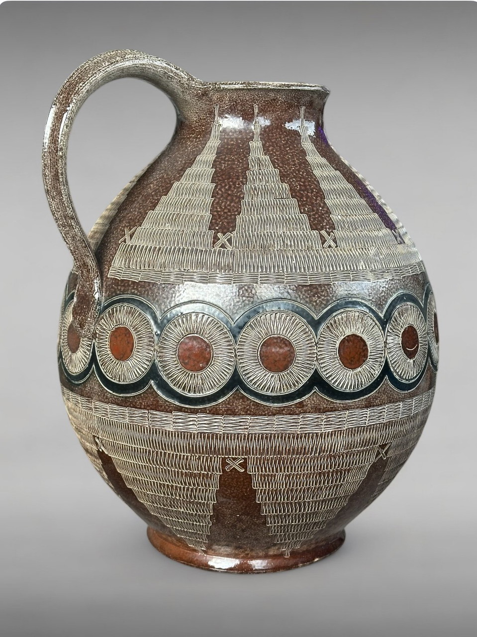 Xl Vase Bernhard Erning & Sons Handmade Pottery Studio Vase K | €79 ...