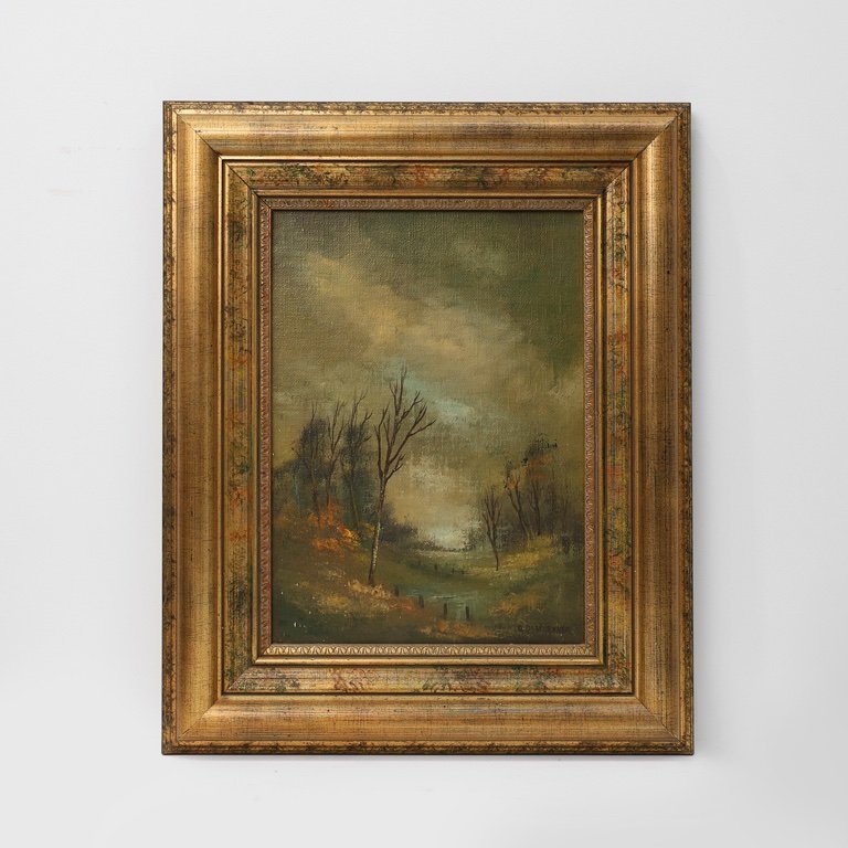 Landscape Painting by Degehryver, Belgium, 1950 | €650 | Whoppah