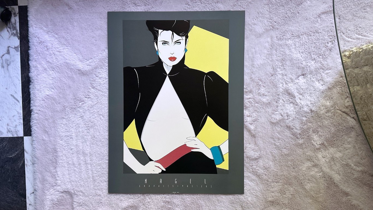Patrick Nagel 80s Poster Art Print Lithograph Jacket | €115 | Whoppah