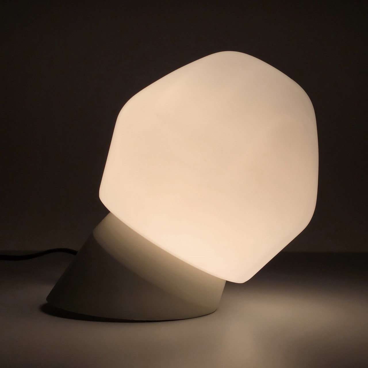 Vintage Corodex Beige Bakelite & Opal Glass Inclined Wall Light Fixture ...