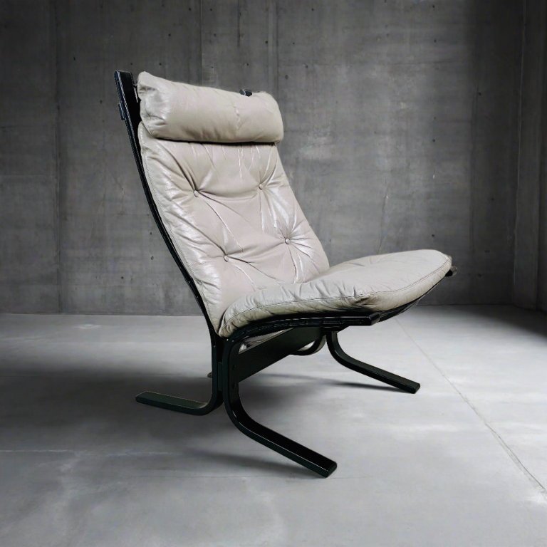 Grijze Siesta Lounge Chair Door Ingmar Relling Voor Westnofa, Noorwegen ...