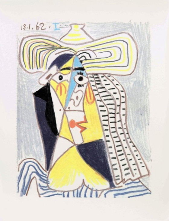 Pablo Picasso (1881-1973) - Man met de hoed | €250 | Whoppah