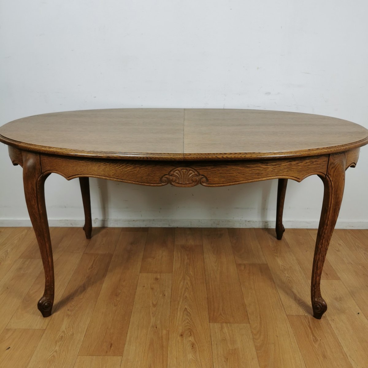 Oval Vintage Queen Ann Dining Table Dining Room Table Extendable | €345 ...