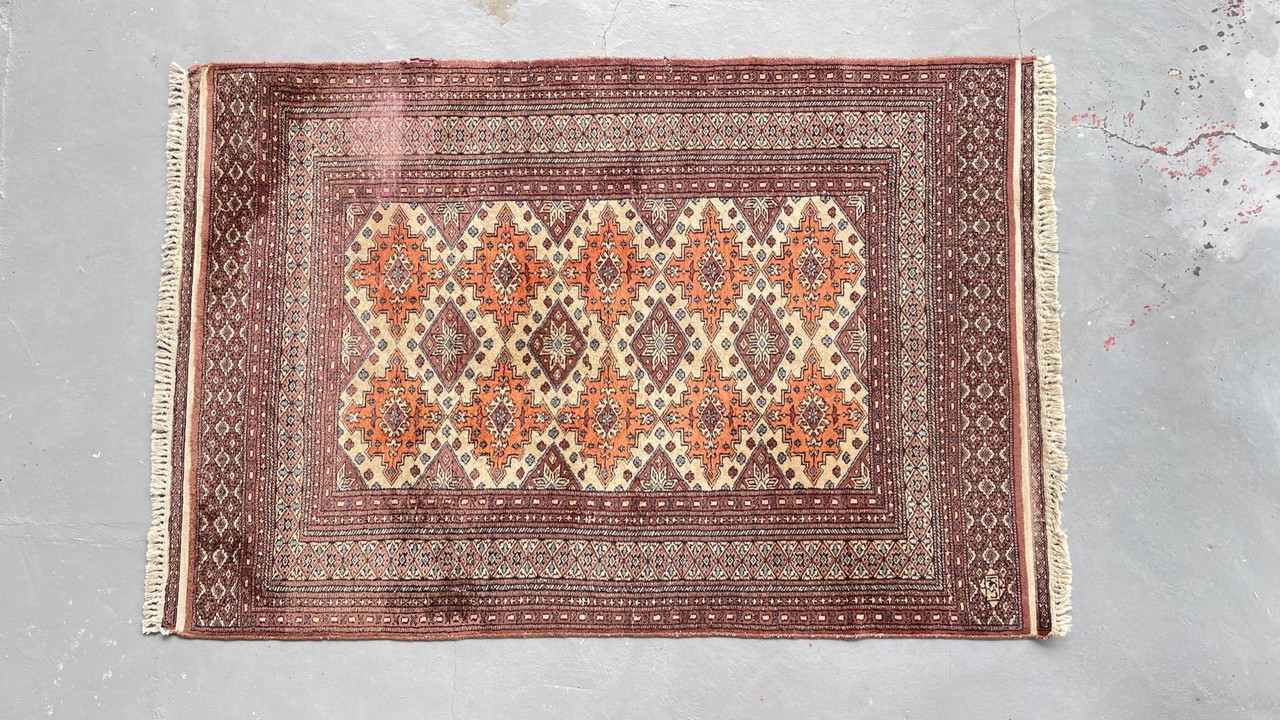 Oriental rug Pakistan Grey-Purple 196cm x 126cm | €490 | Whoppah