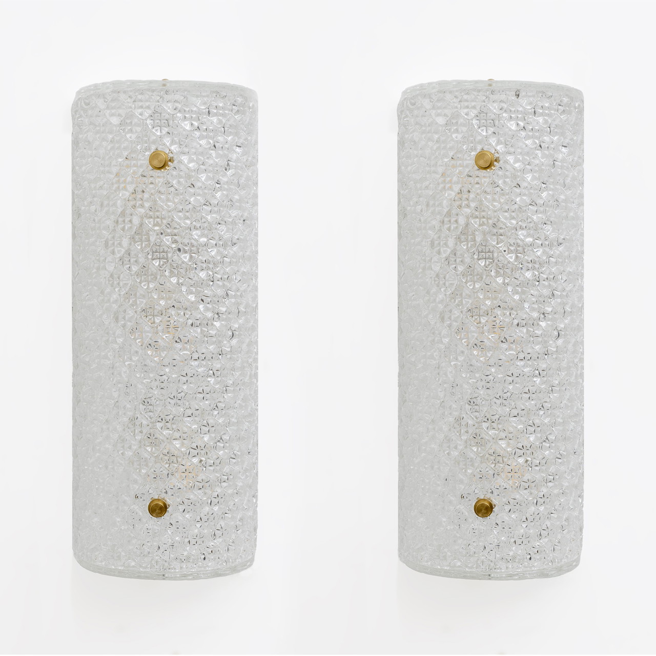 Pair of Modern Italian Murano Glass Textured Wall Sconces | €3,000 ...
