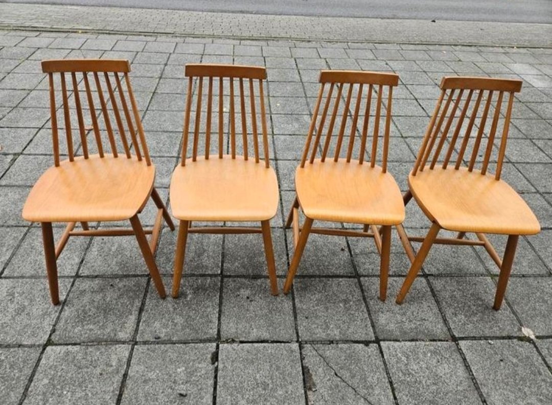 4x Vintage Ikea Arrow Chairs Model Tellus - 1960s | €320 | Whoppah