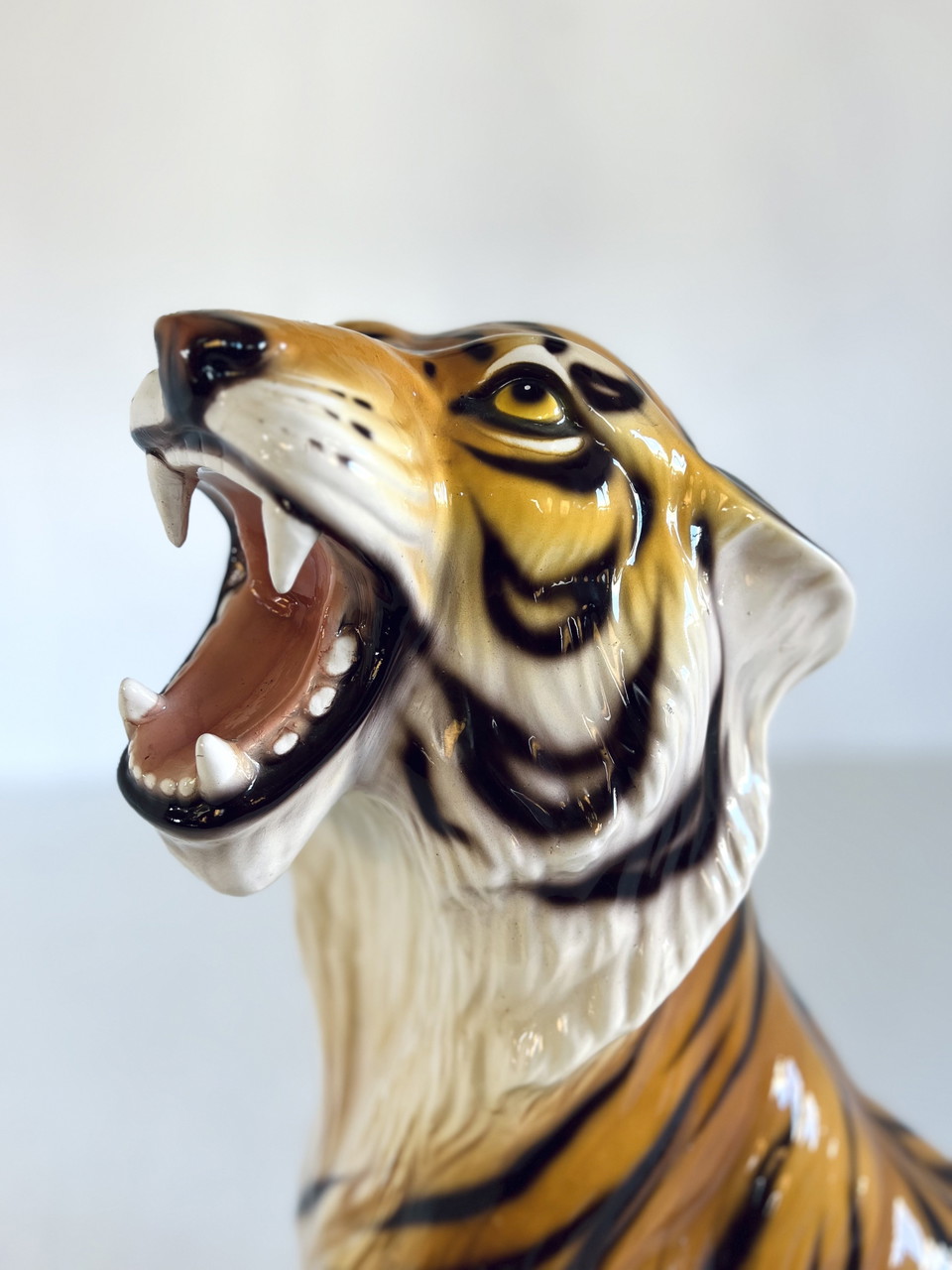 Vintage Xxl Italian Ceramic Tiger '60s | €675 | Whoppah