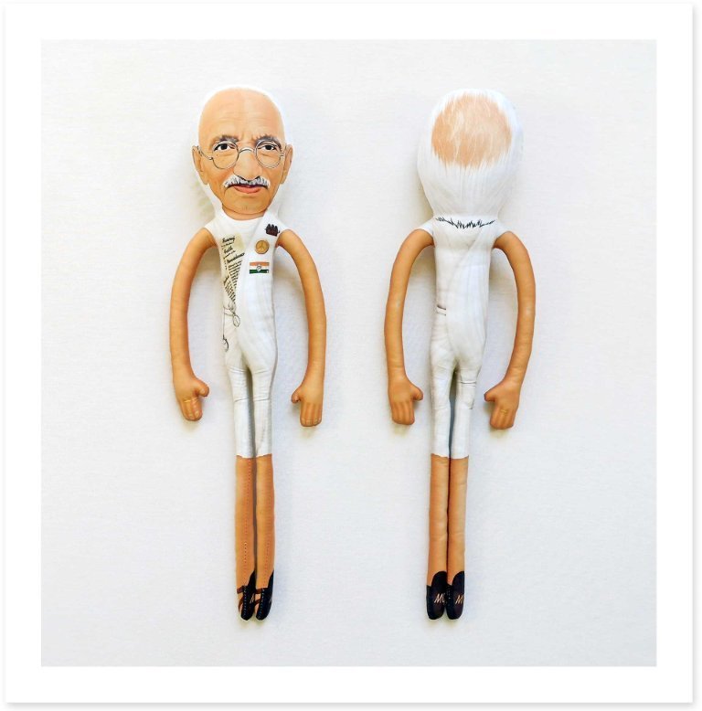 Cadeau van Mahatma Gandhi | Decoratie met Gandhi-beeldje | Kunstpop ...