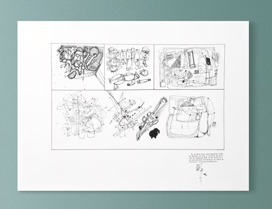 Hans Epp ( 1925-1985 ) Magnifique Dessin De 1982 | €75 | Whoppah
