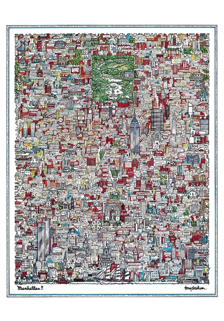 Manhattan 1978 Nueva York Tony Graham - Póster 70×100 cm | €63 | Whoppah