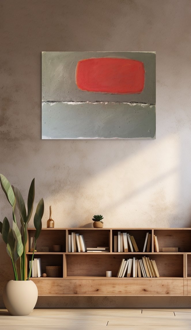 "Orange und Horizont" von Andrew Whall | €230 | Whoppah