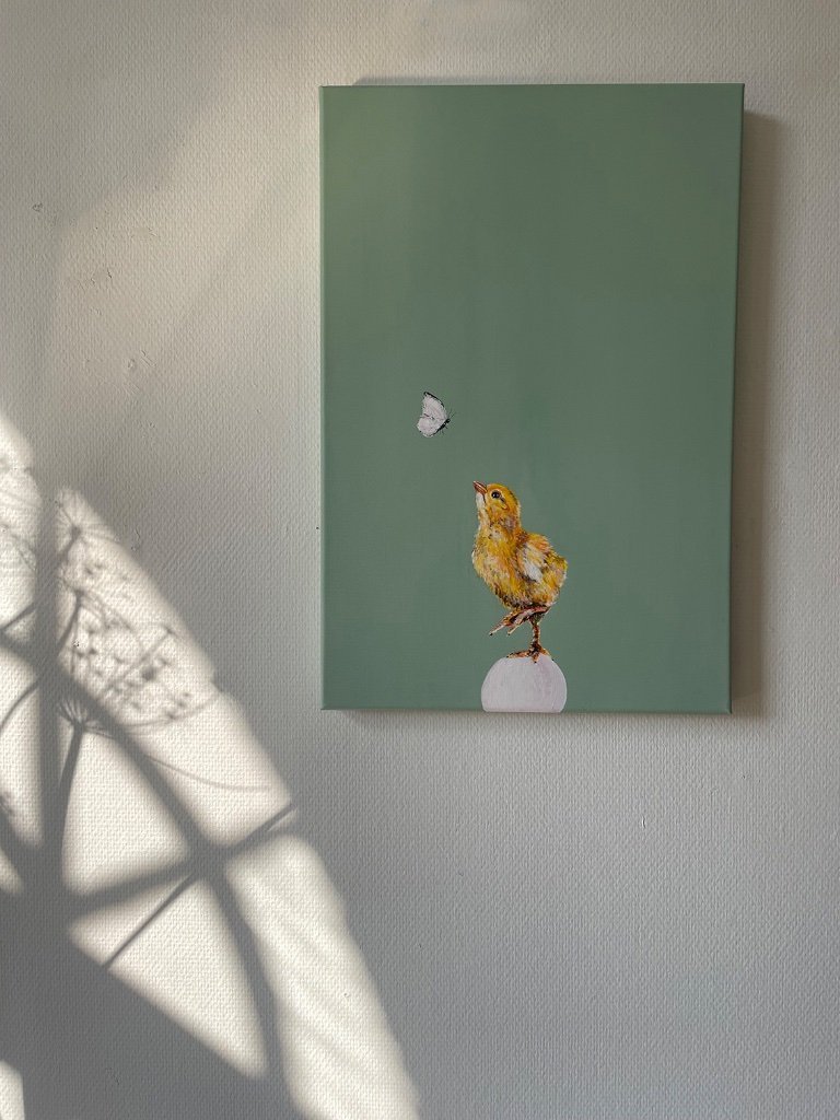 Portret van een haantje | €750 | Whoppah