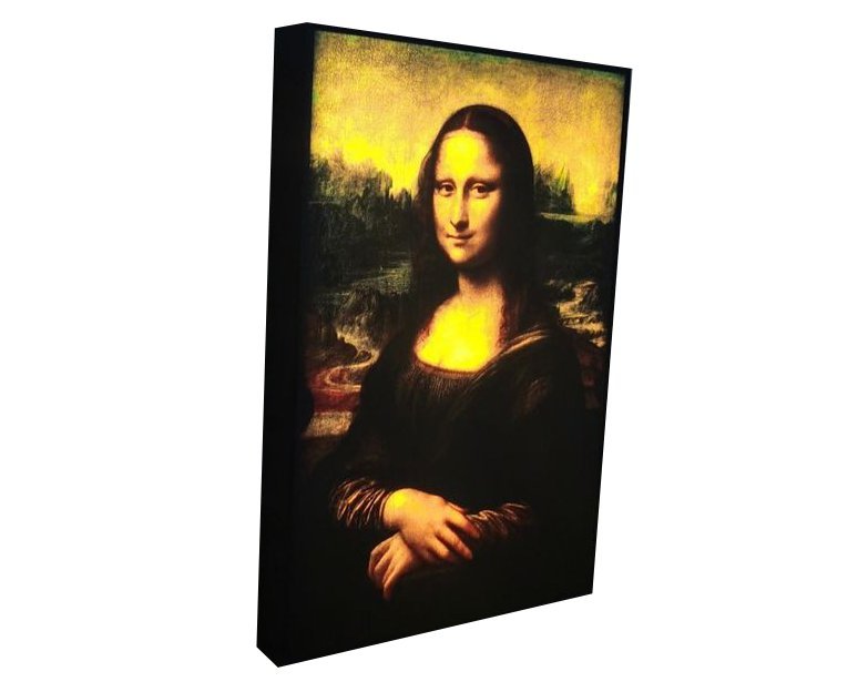 Wall lamp - Led light sign - Mona Lisa - Leonardo da Vinci - 2000 | € ...