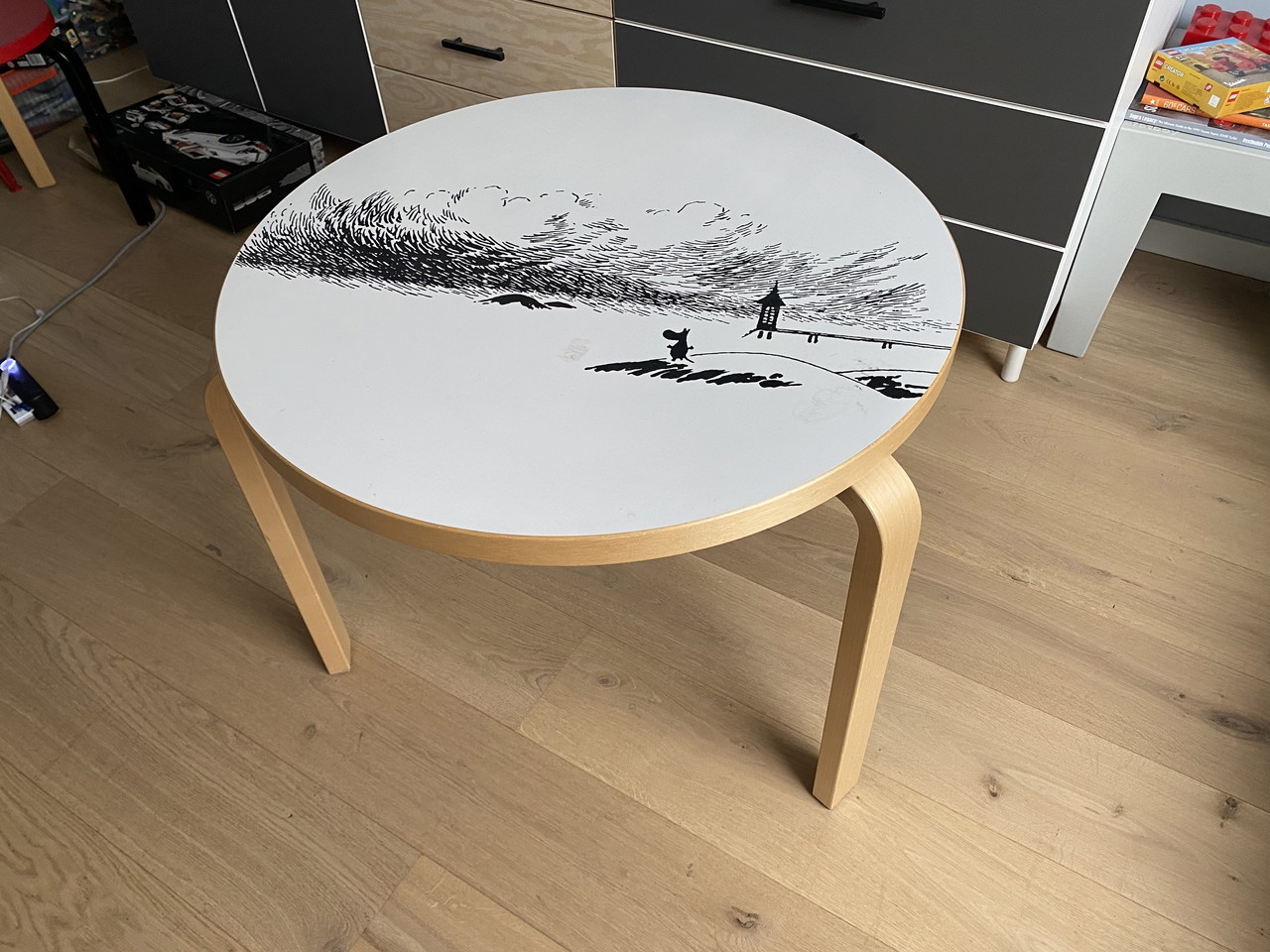 Artek / Aalto Table 90B, Moomin | €275 | Whoppah