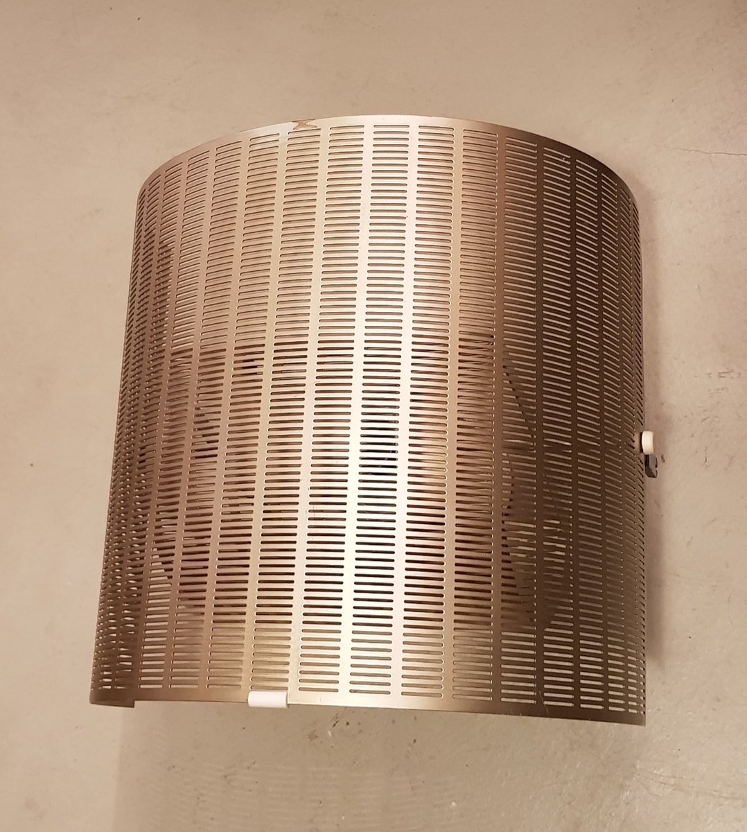 Gold Shogun Wall Lamp By Mario Botta For Artemide, 1980S | €2,450 | Whoppah