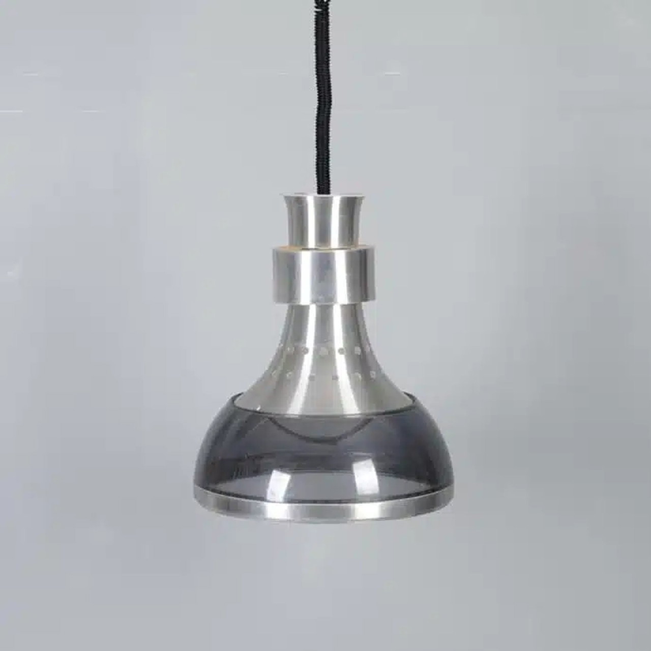 Vintage Space Age Pendant Aluminium Lamp With Perspex Shade | €295 ...