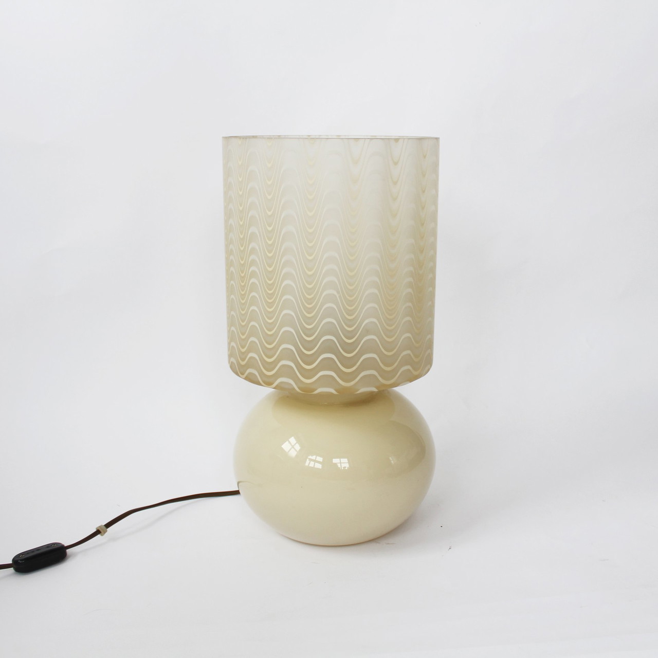 Vintage Italiaanse glazen lamp | €80 | Whoppah