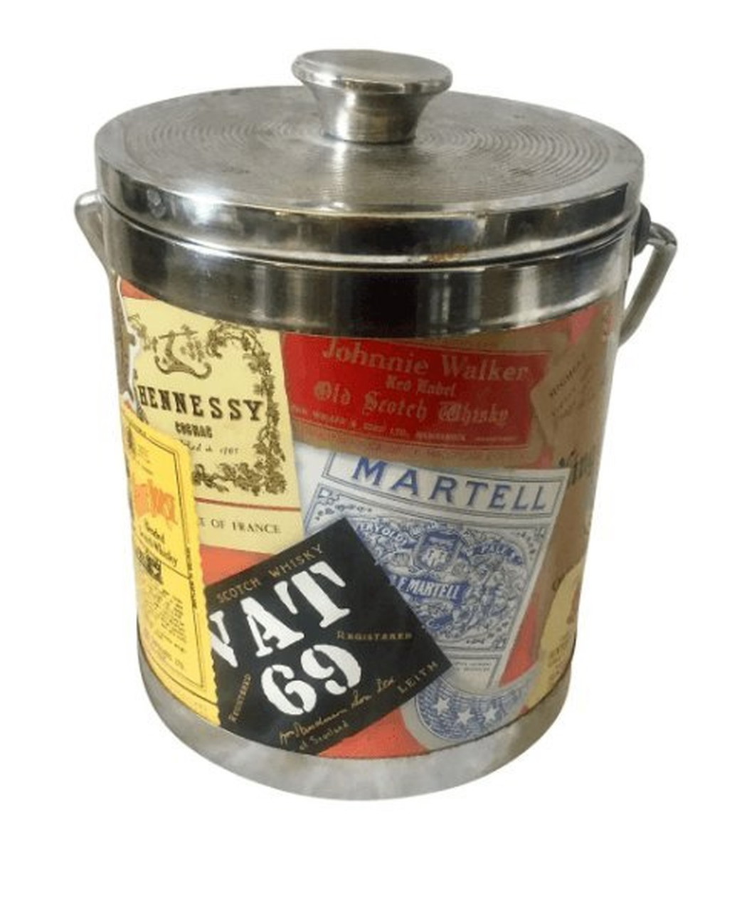 Polychrome plastic en metalen ijsemmer, 1970 | €300 | Whoppah