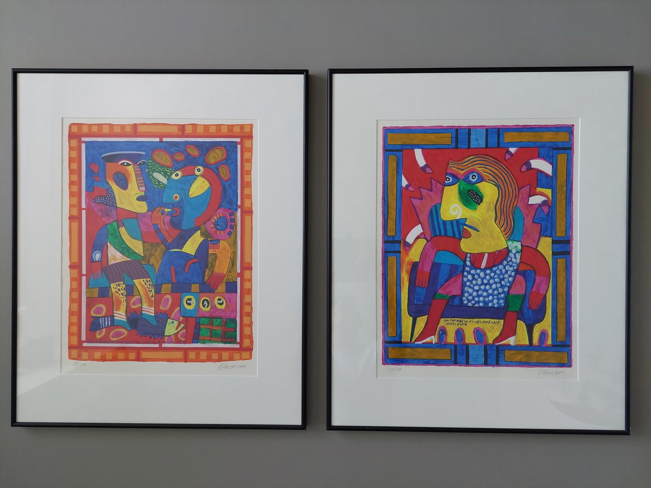 2x Clemens Briels zeefdruk | €495 | Whoppah