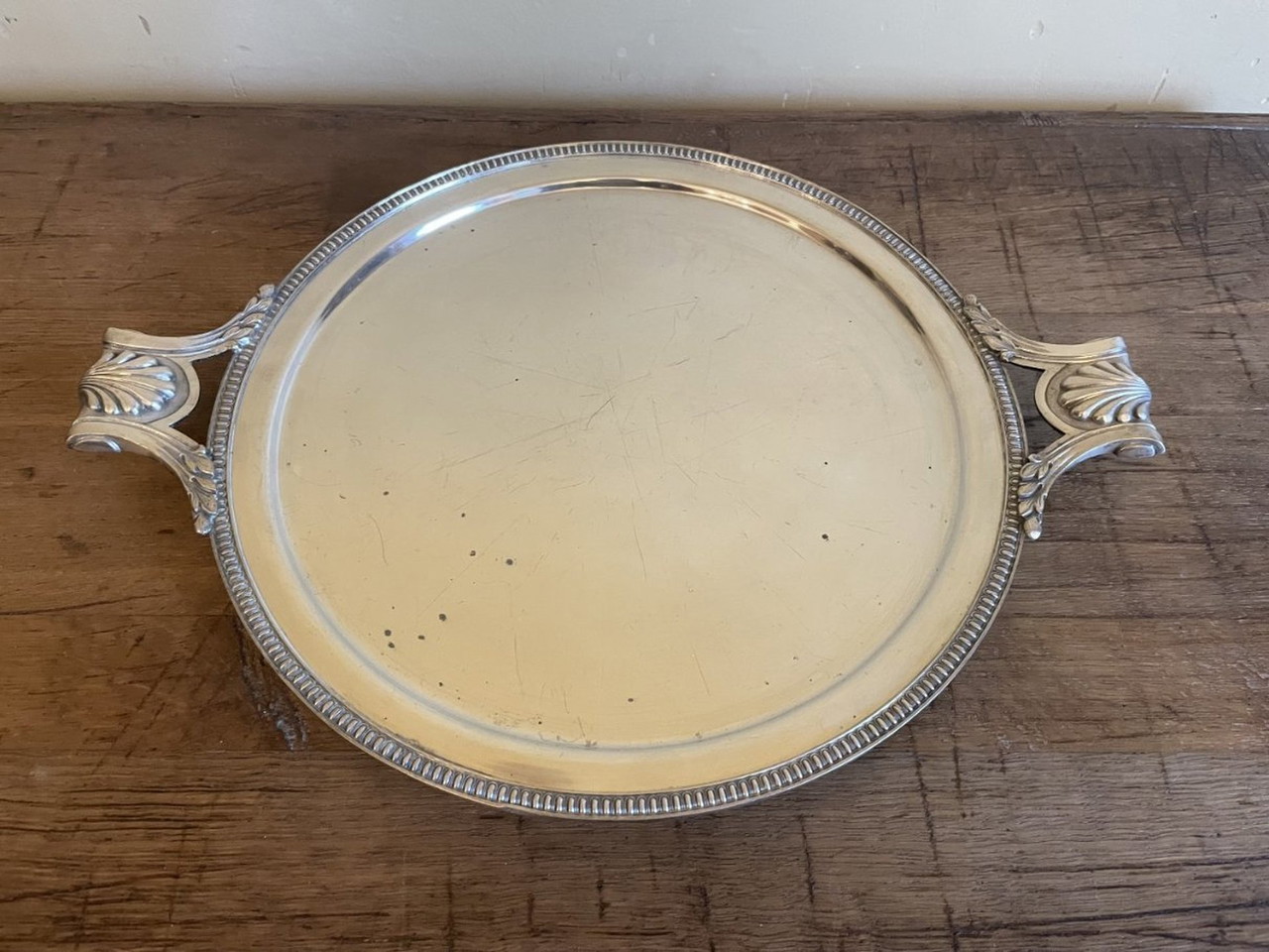 Dienblad Serveerschaal Silverplated Antiek Frans | €125 | Whoppah