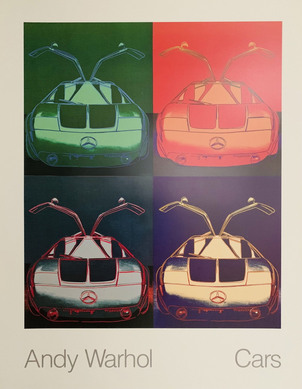 Andy Warhol, Gesigneerd Met Registratie In Impressum Copyright ...