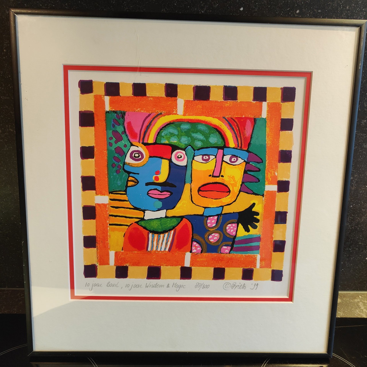 Clemens Briels - Wisdom & Magic zeefdruk | €195 | Whoppah