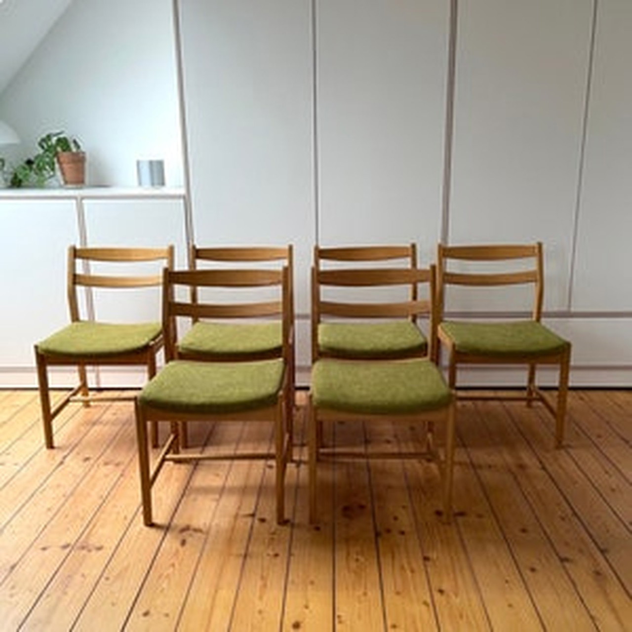 6x Erik Wörtz voor IKEA de Ulvö stoelen | €2,500 | Whoppah