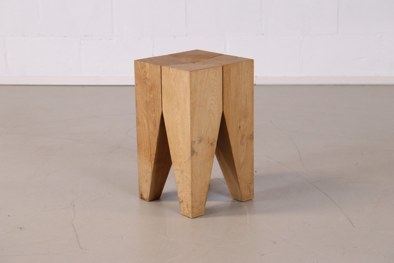 Wooden design stool | €300 | Whoppah