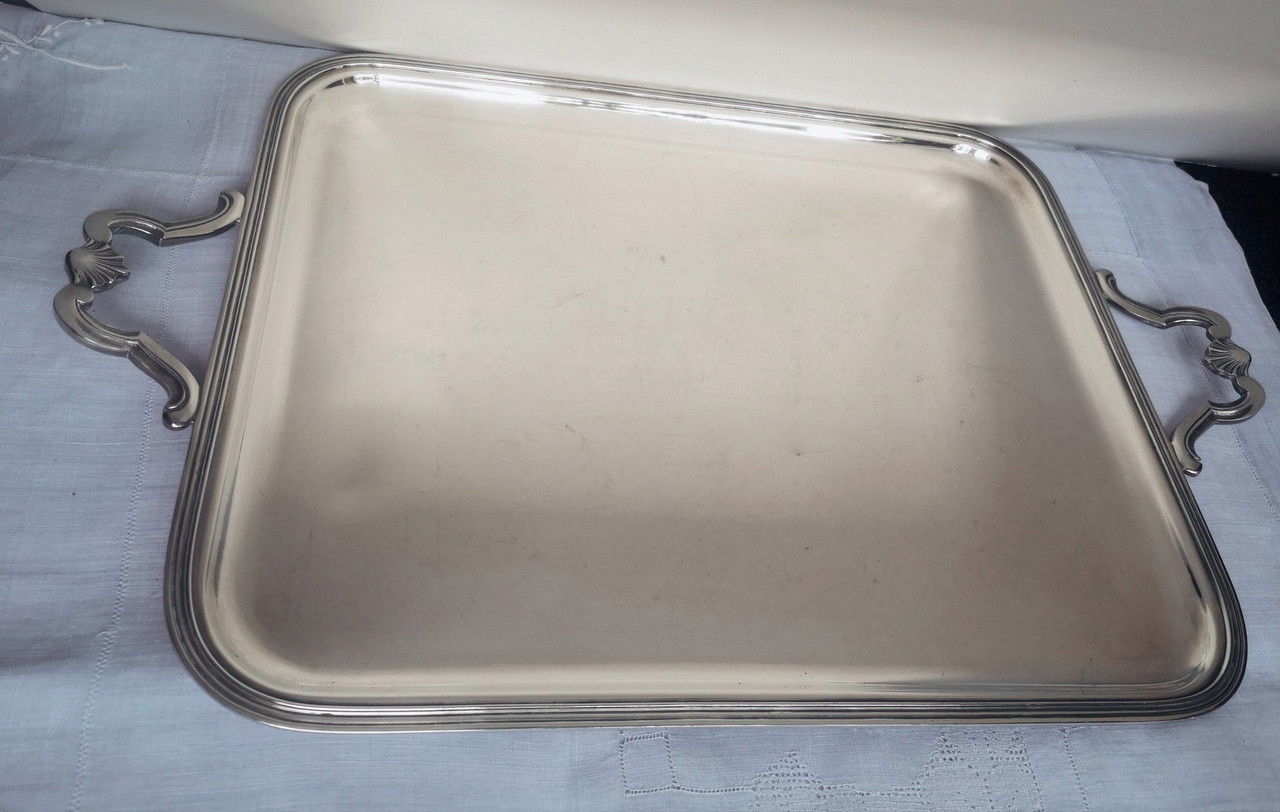 Christofle Vintage Zilver Metalen Dienblad Coquille Model | €500 | Whoppah