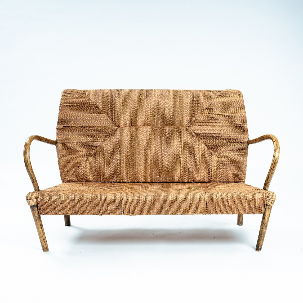 Japanse bamboe bank van touw, 1970 | €4,250 | Whoppah