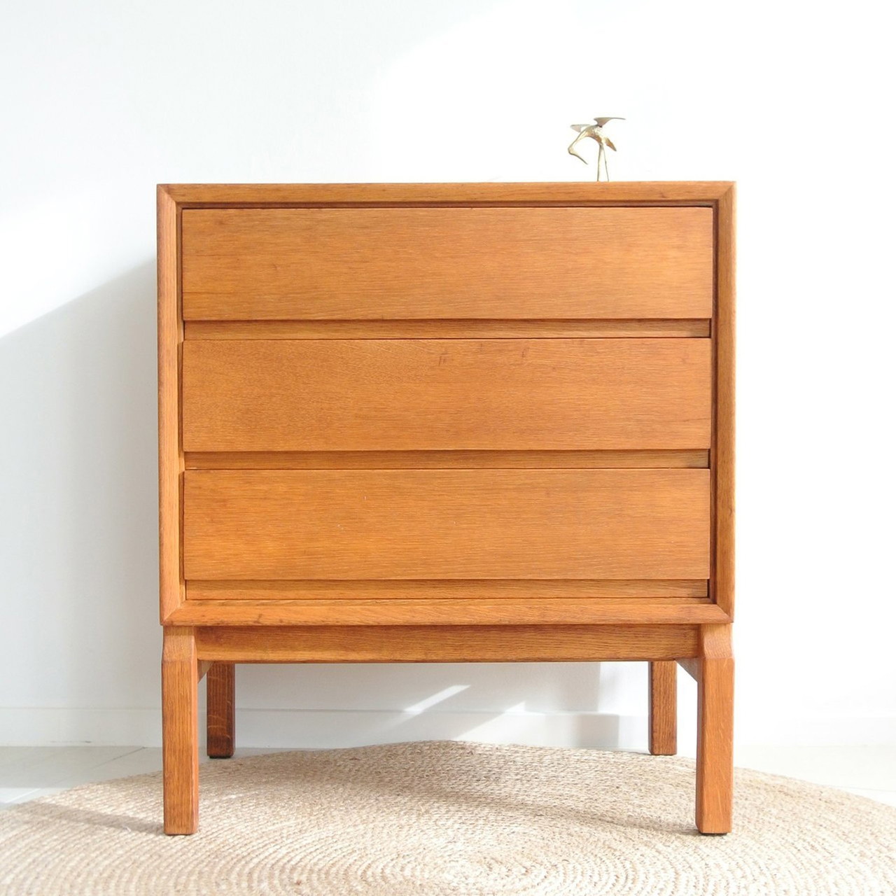 Massief Eiken Ladekast Marian Grabinski Ikea Jaren 60 Design | €675 ...