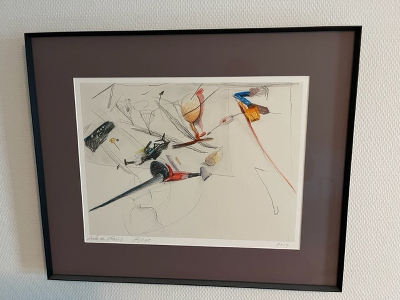 Auke de Vries zeefdruk | €180 | Whoppah