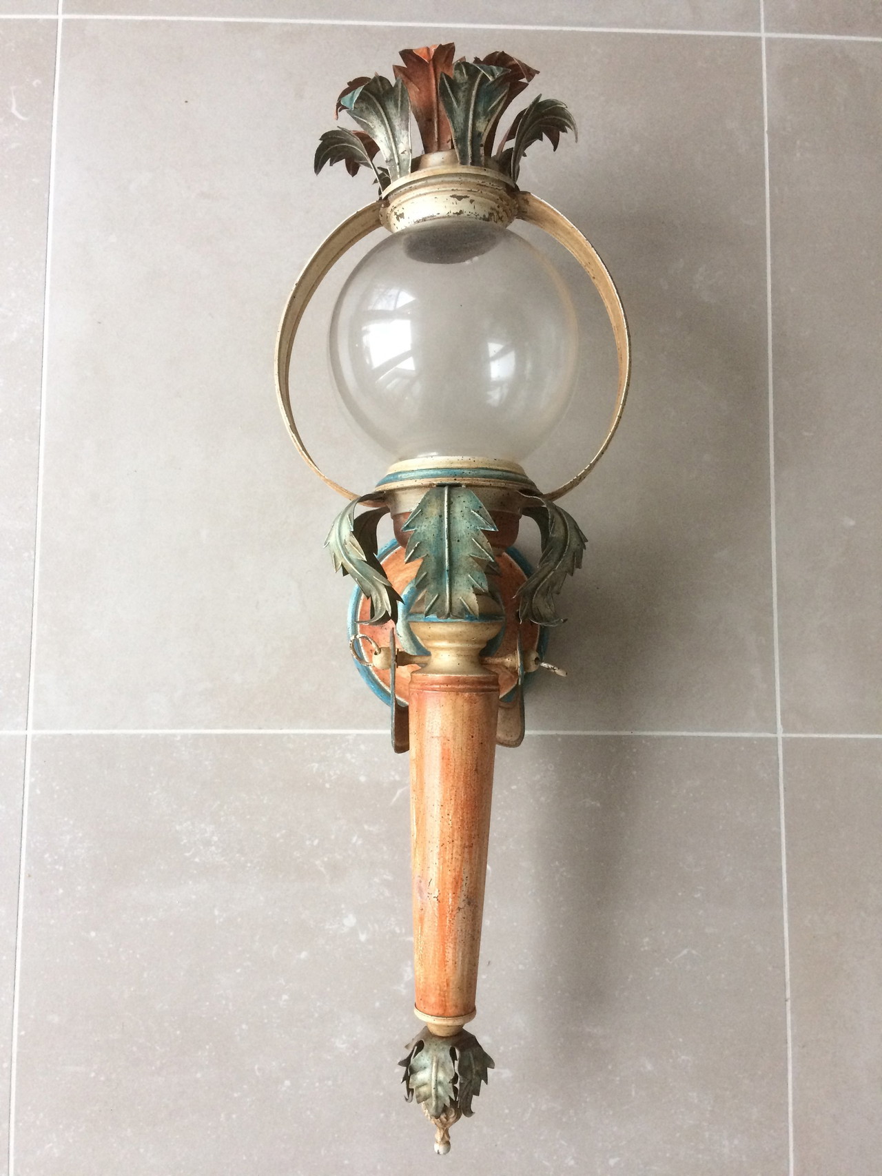 Italiaanse toorts wandlamp | €50 | Whoppah