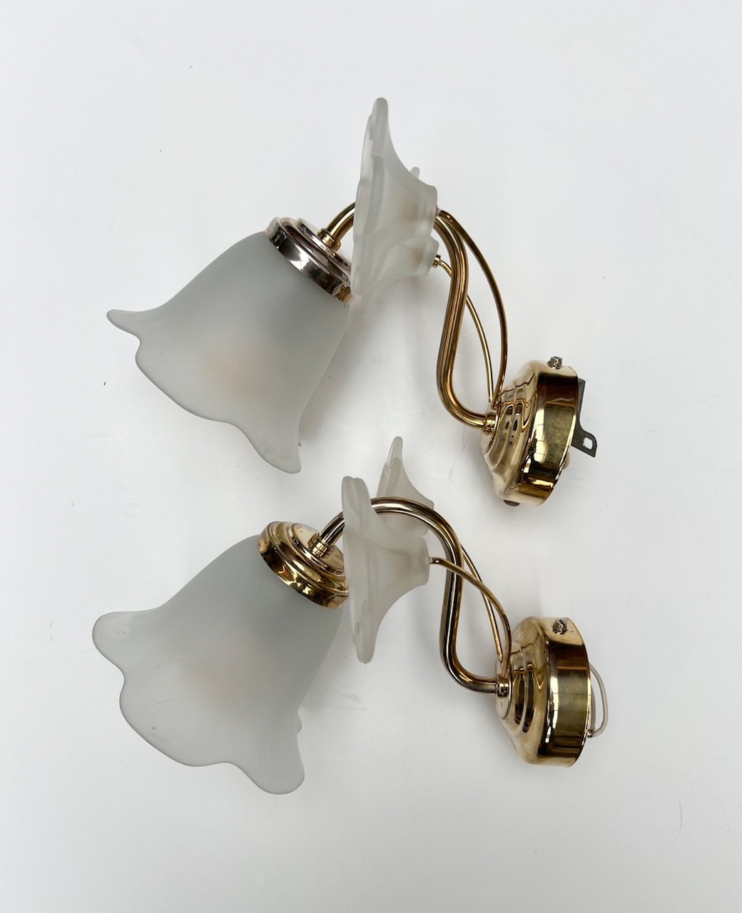 2x Vintage muurlamp bloem | €199 | Whoppah