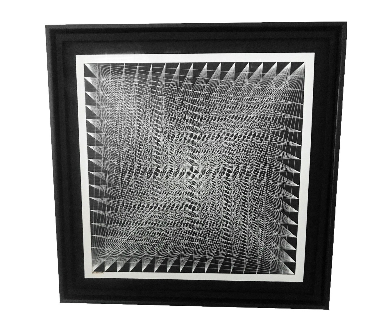 Art Cinétique - Radius - Lucille Roebuck Keeler - Op Art - 1965 | €250 ...