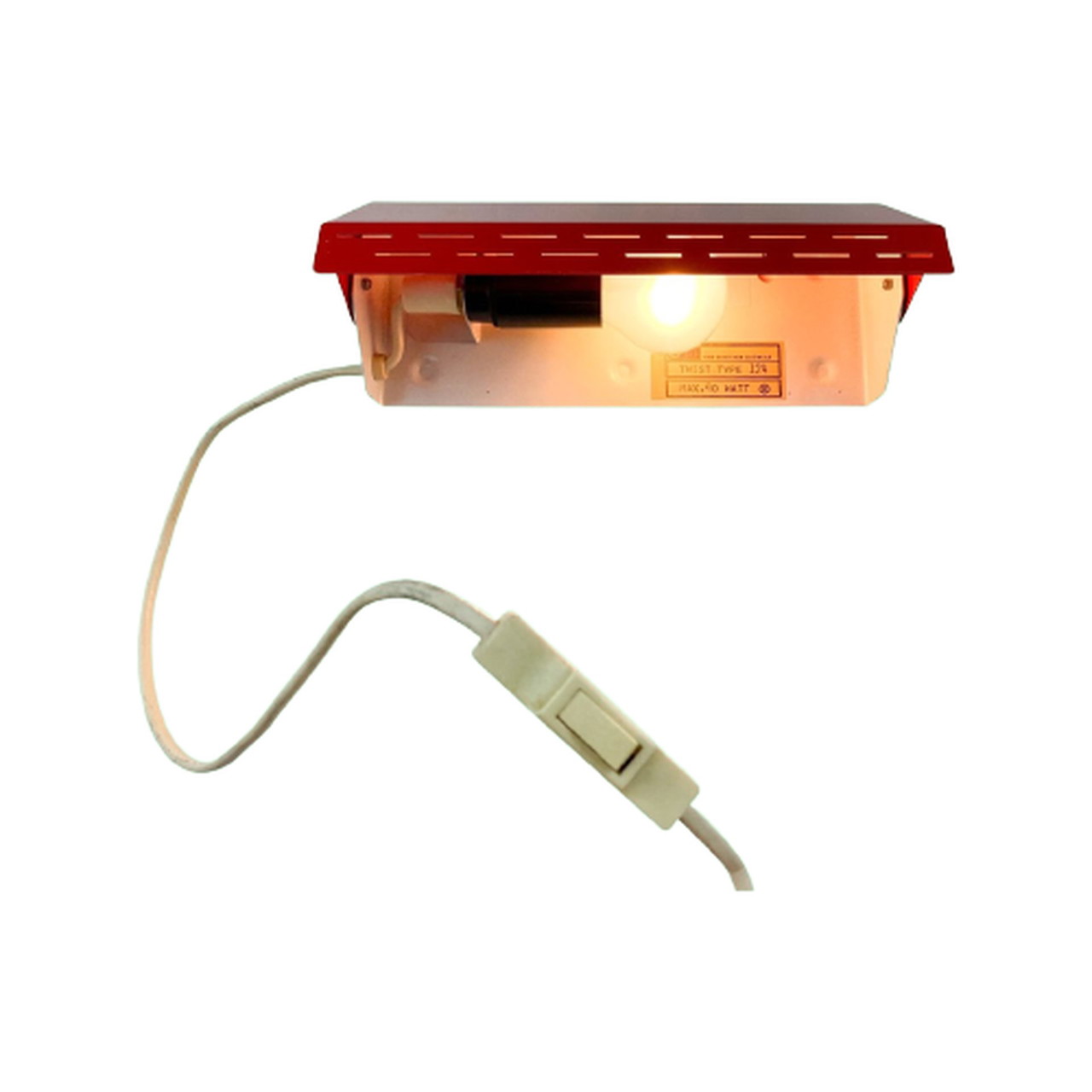 Knud Christensen rood nachtlampje | €45 | Whoppah