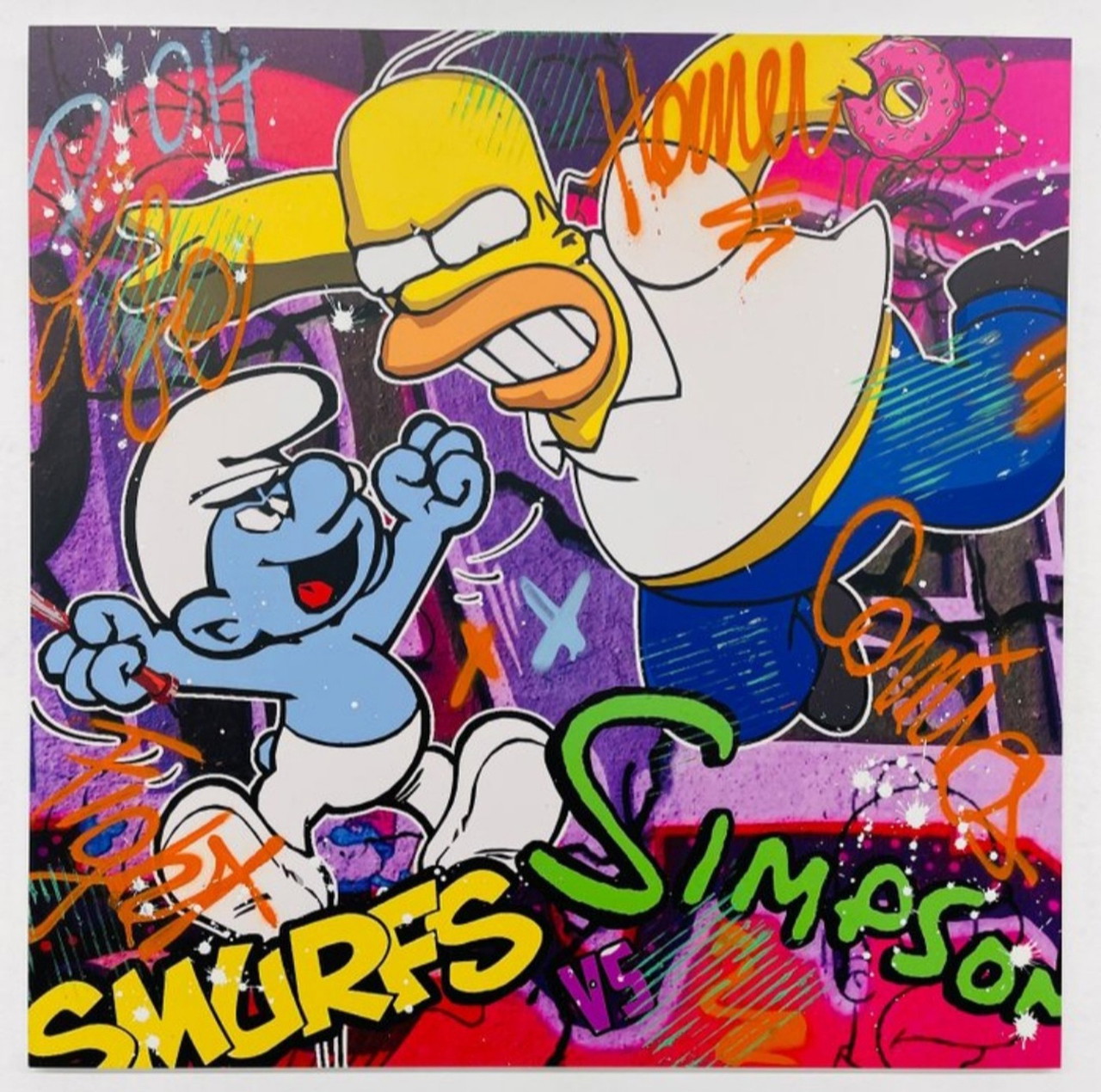 AIIROH - Smurfs Vs Simpson | €575 | Whoppah