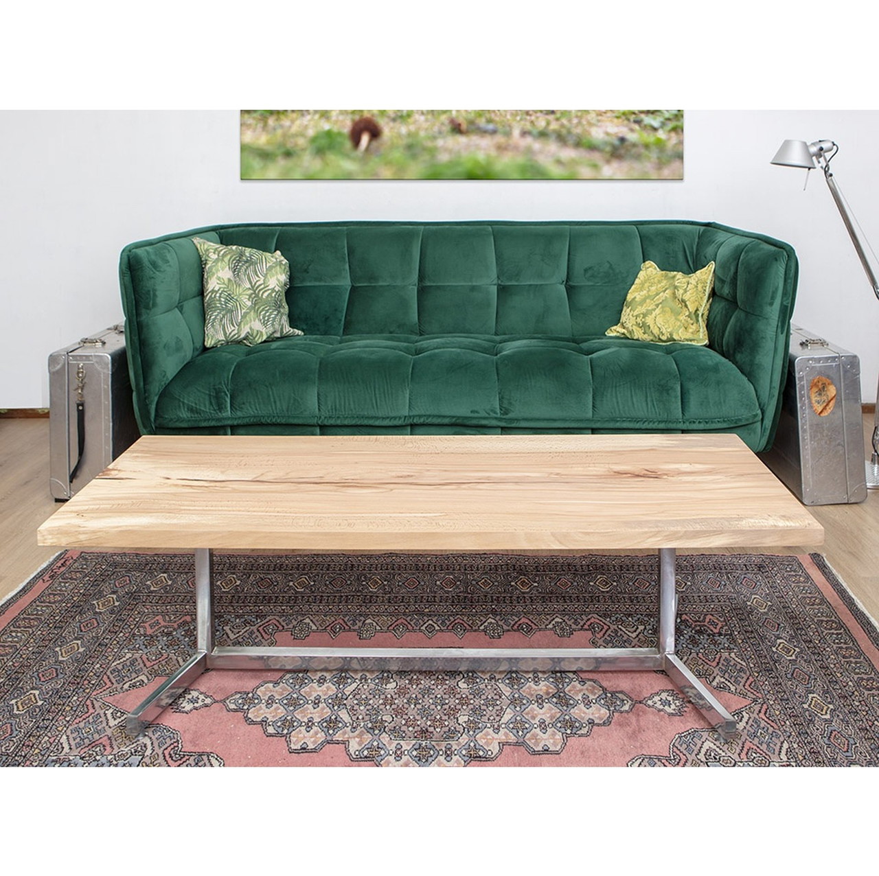 Topform salontafel met nieuw massief beuken blad onderhoudsvrij | €495 ...