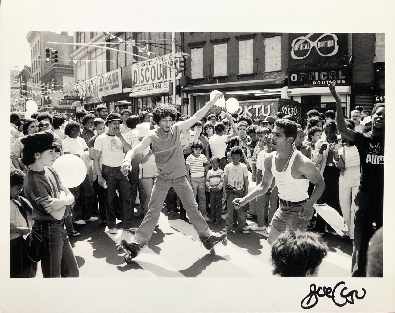Joe Conzo Jr. ‘the hub’ 1982 digitale reprint, gesigneerd | €140 | Whoppah