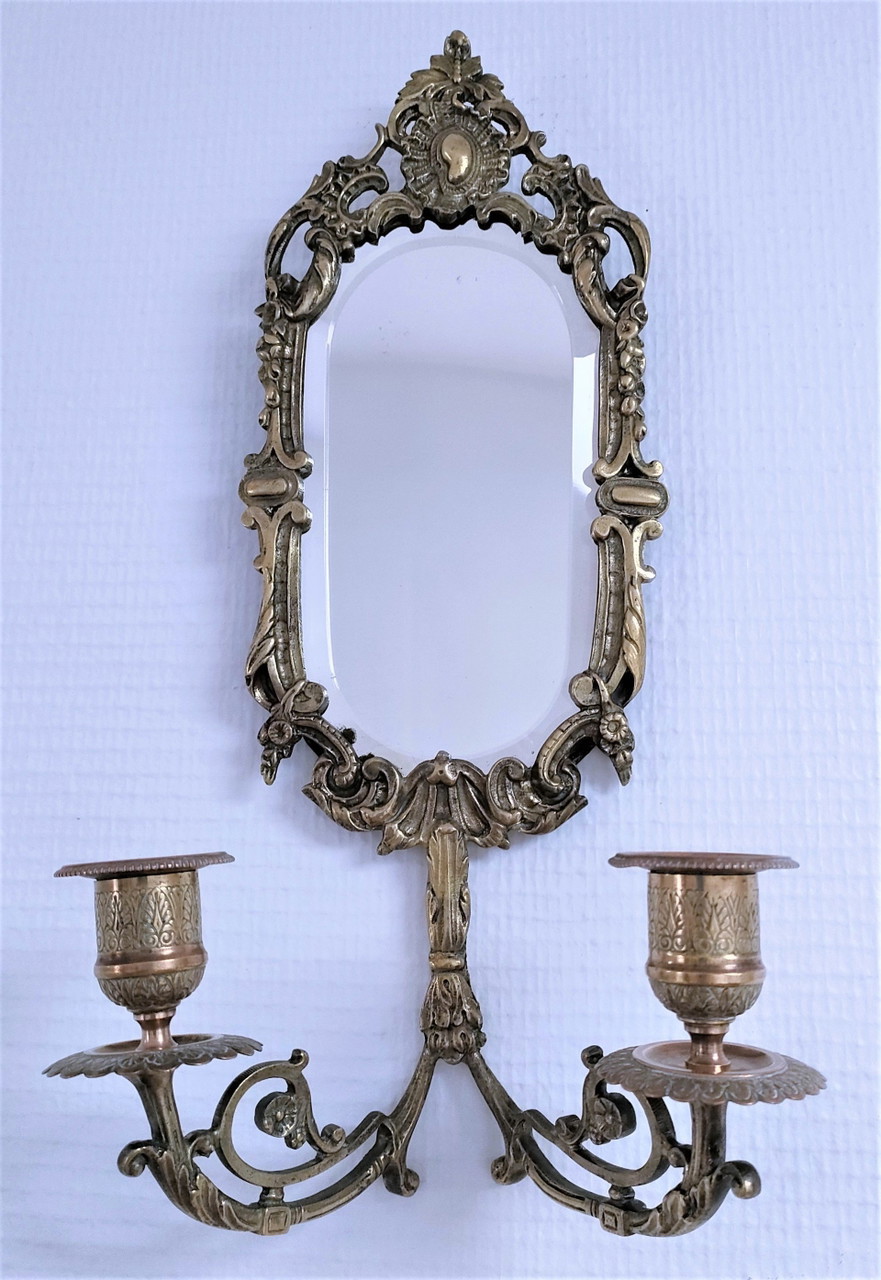 Espejo de araña de bronce, principios del siglo XX | €180 | Whoppah