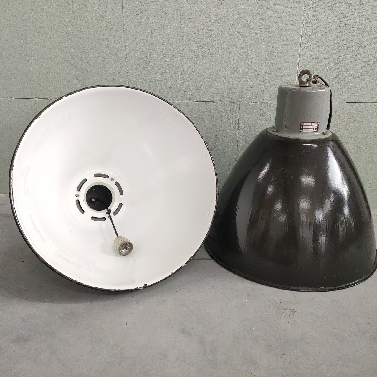 Vintage Industrial Factory Lamps | €299 | Whoppah