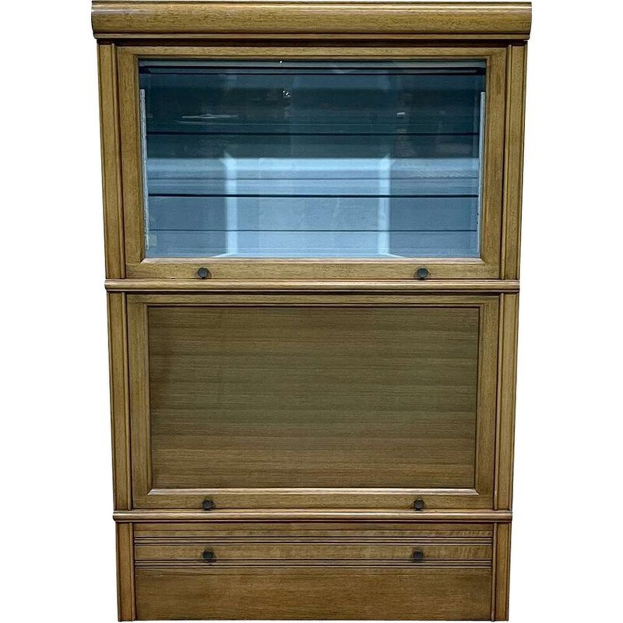 Vintage dismountable display cabinet in walnut and oak for Md, 1960 | € ...